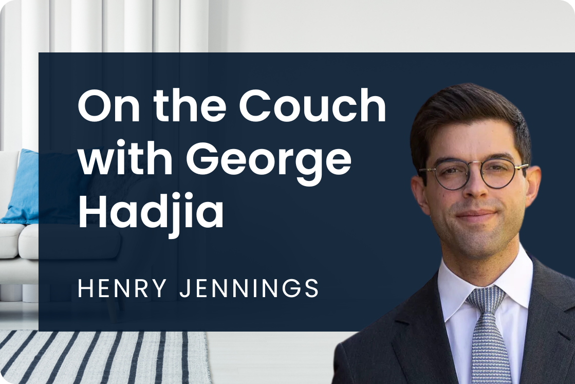 On the Couch with George Hadjia: Talking Hedge Funds, New York and ...