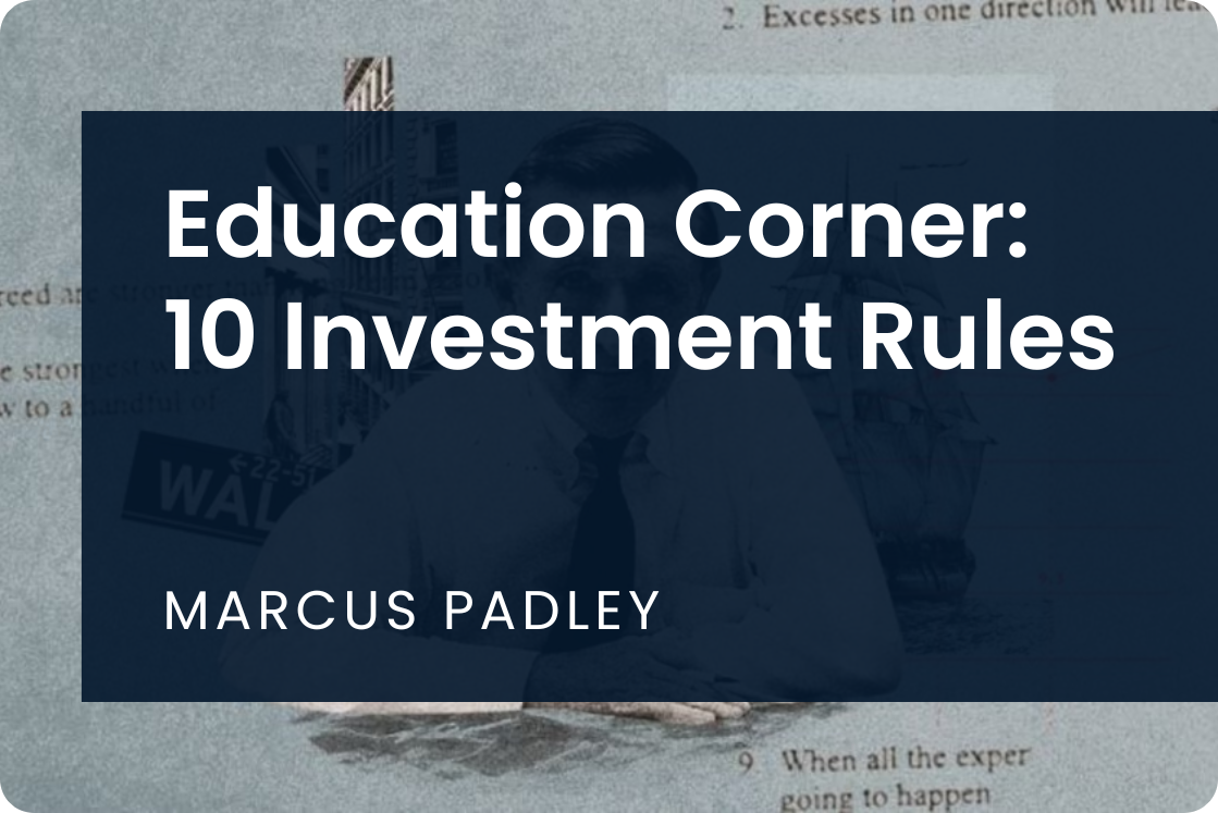 10 Investment Rules - Marcus Today